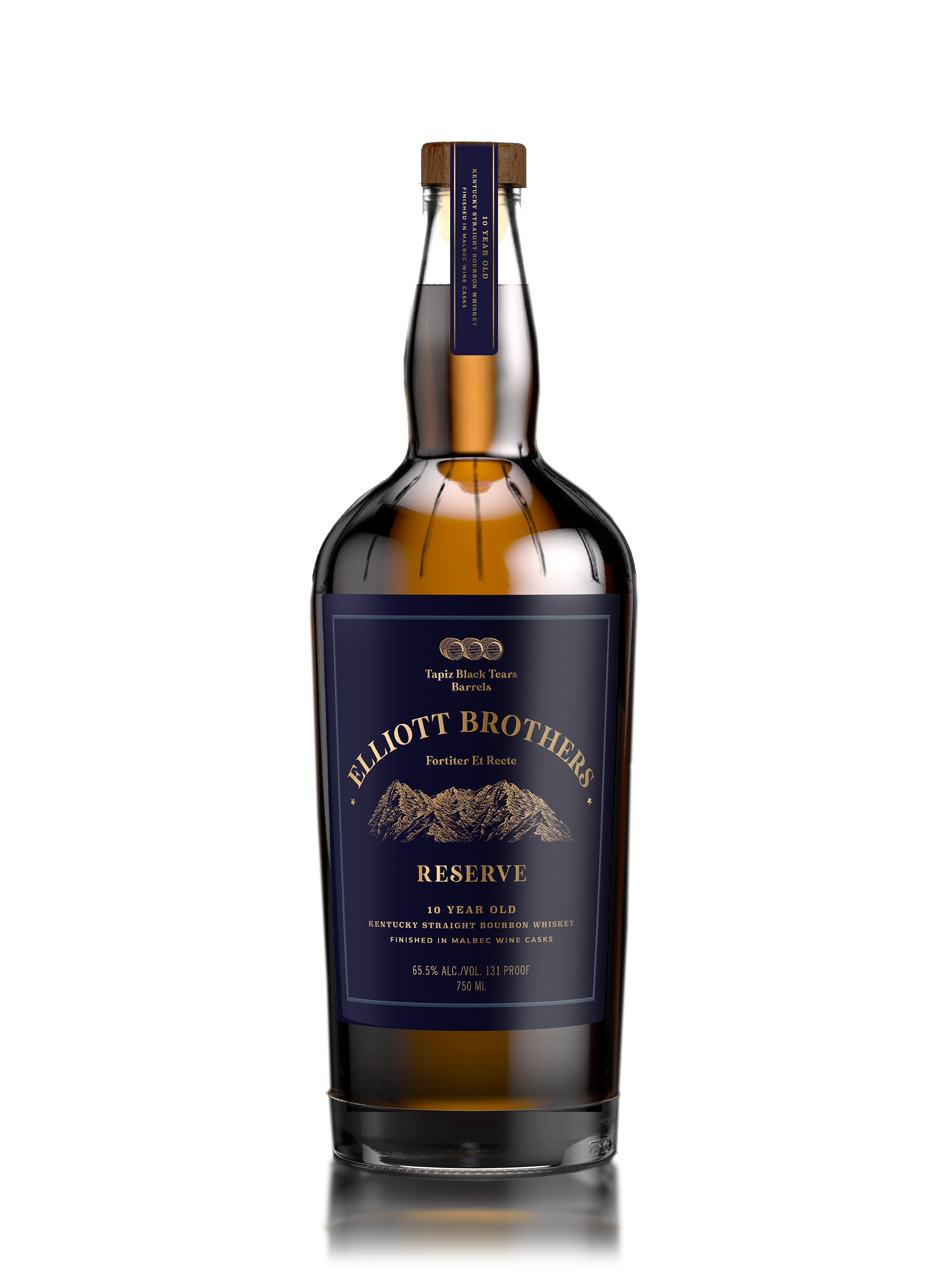 Elliott Brothers Kentucky Straight Whiskey 10 year Tapiz Black Tears B