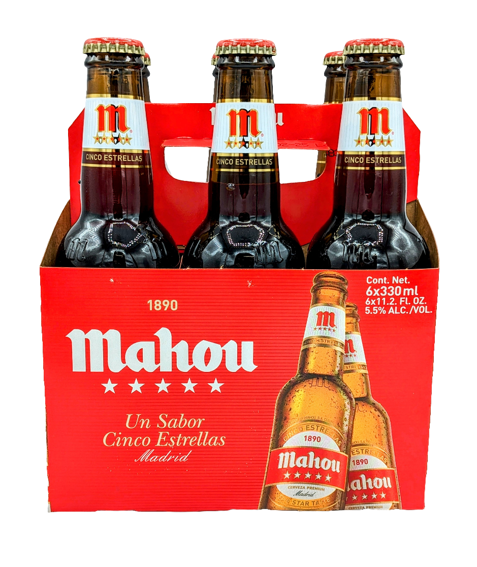 MAHOU CINCO ESTRELLAS SPANISH LAGER