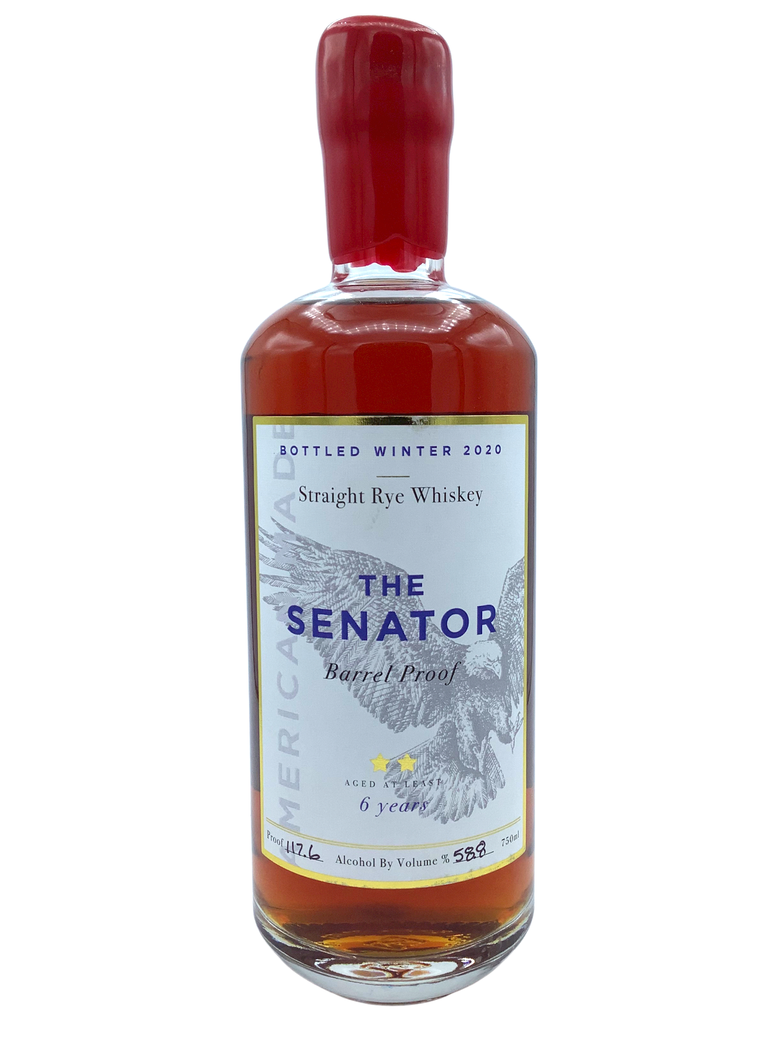 The Senator Barrel Proof Straight Rye